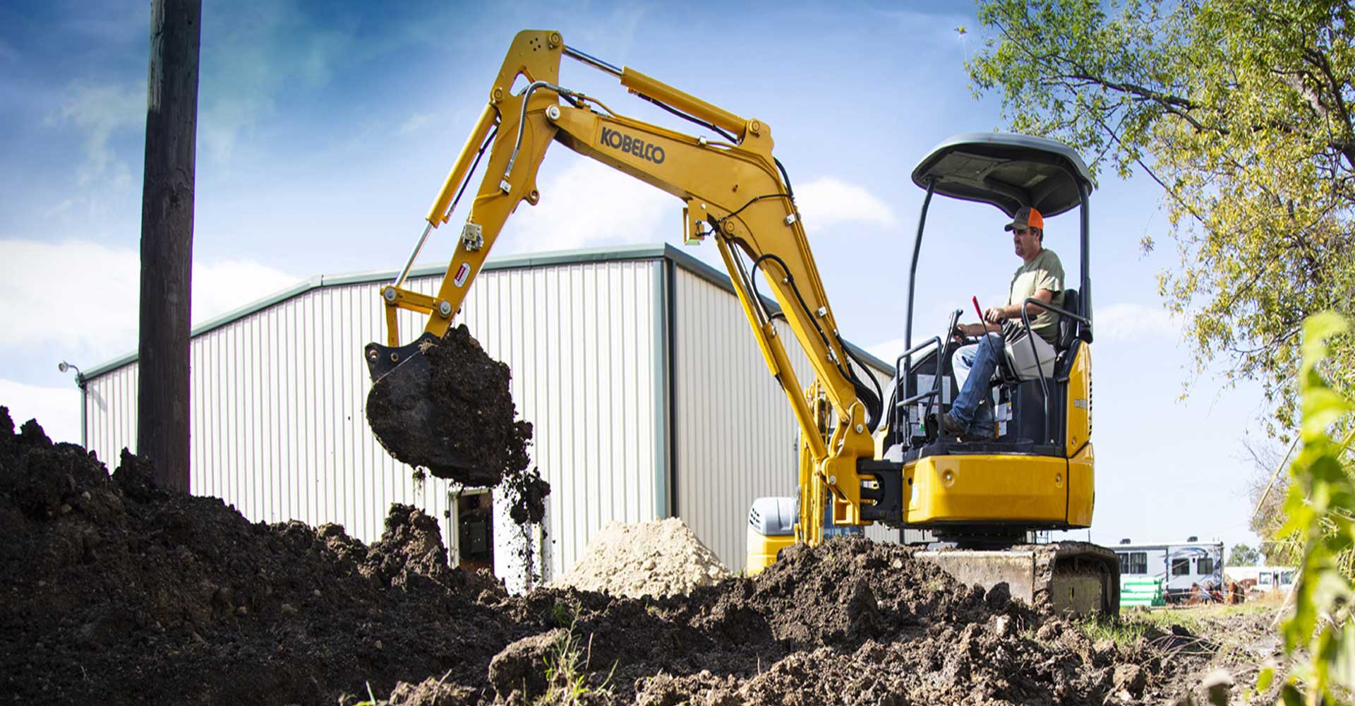 Mini-Excavators - Sound Heavy Machinery